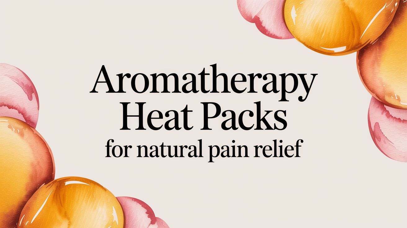 Aromatherapy Heat Packs for Natural Pain Relief – SunnyBay