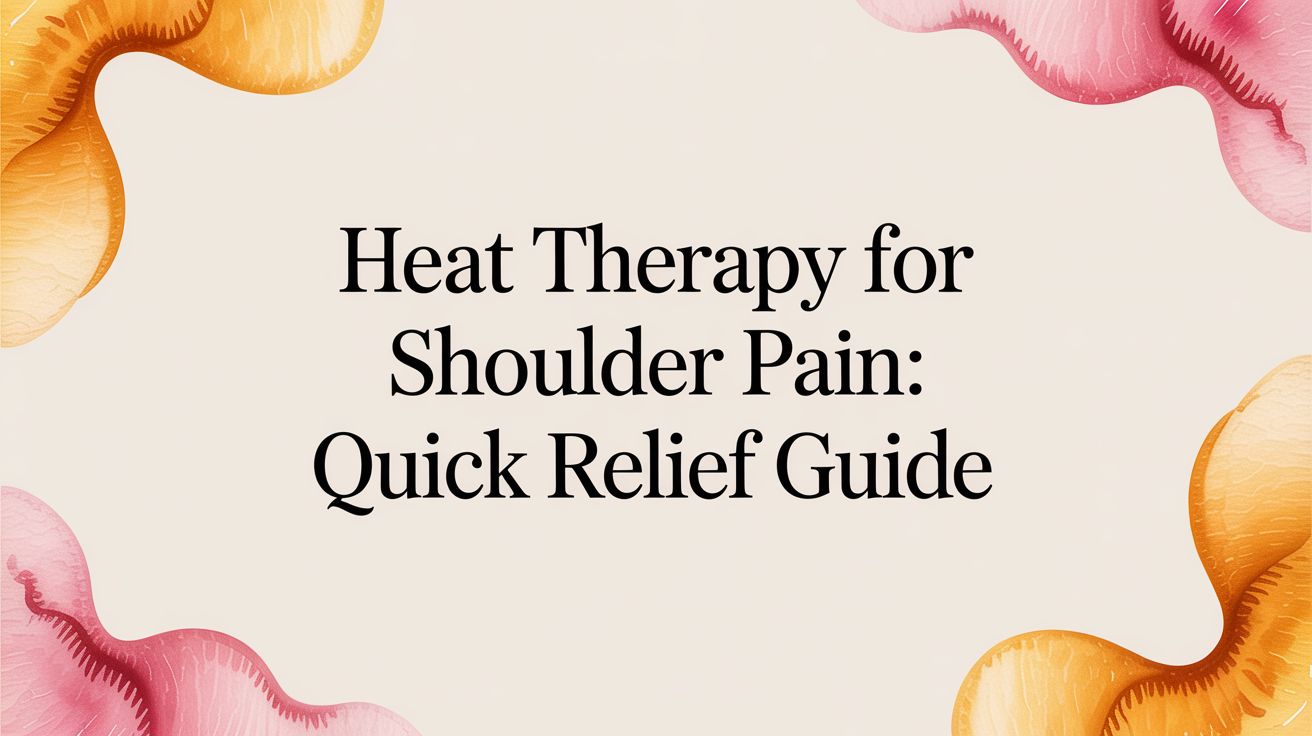Heat therapy for shoulder pain: Quick relief guide – SunnyBay