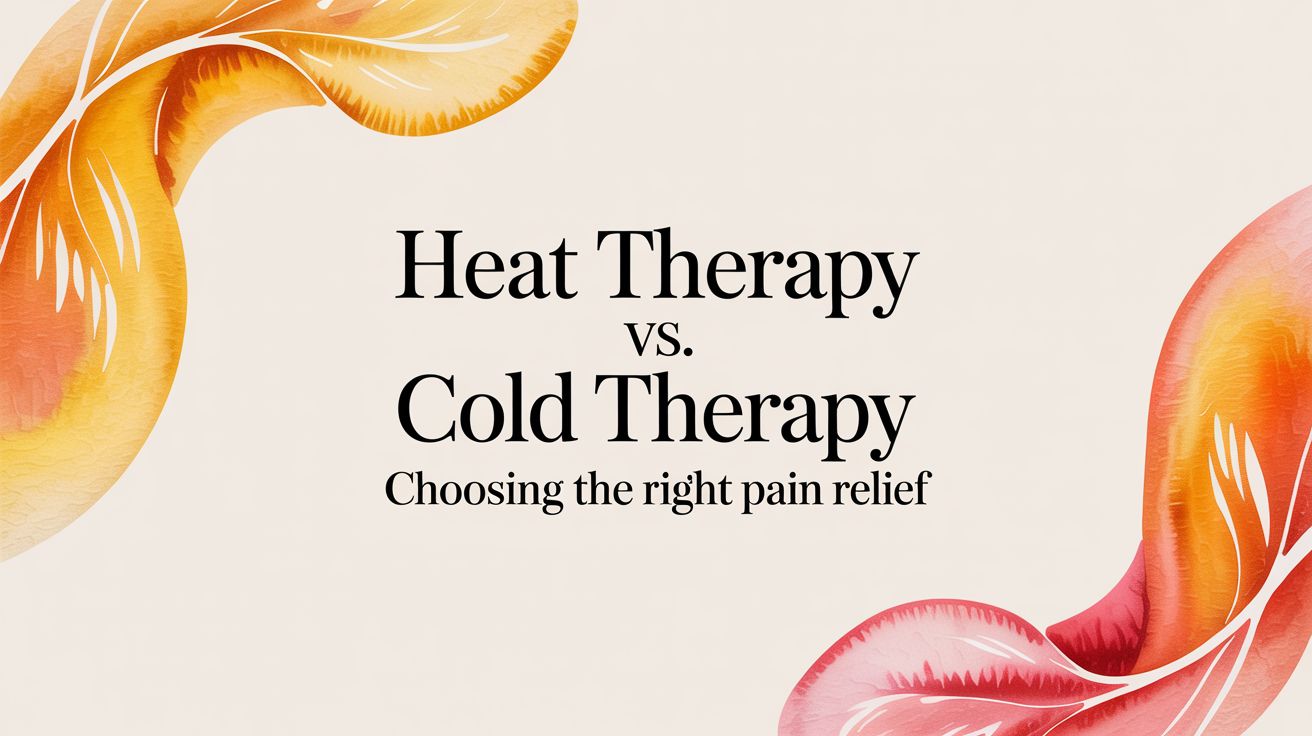 Heat Therapy vs Cold Therapy Choosing the Right Pain Relief – SunnyBay