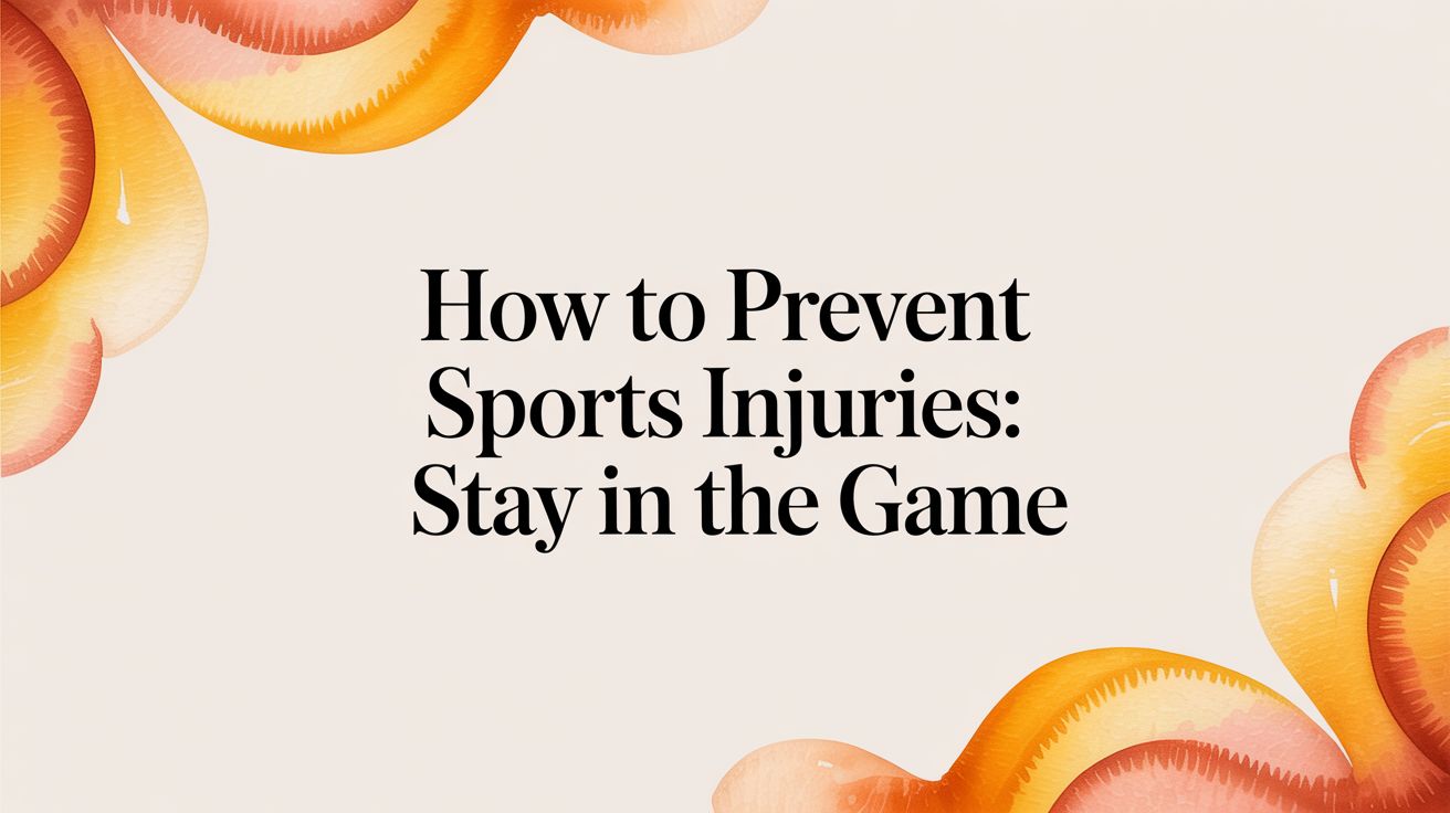 how to prevent sports injuries: stay in the game – SunnyBay