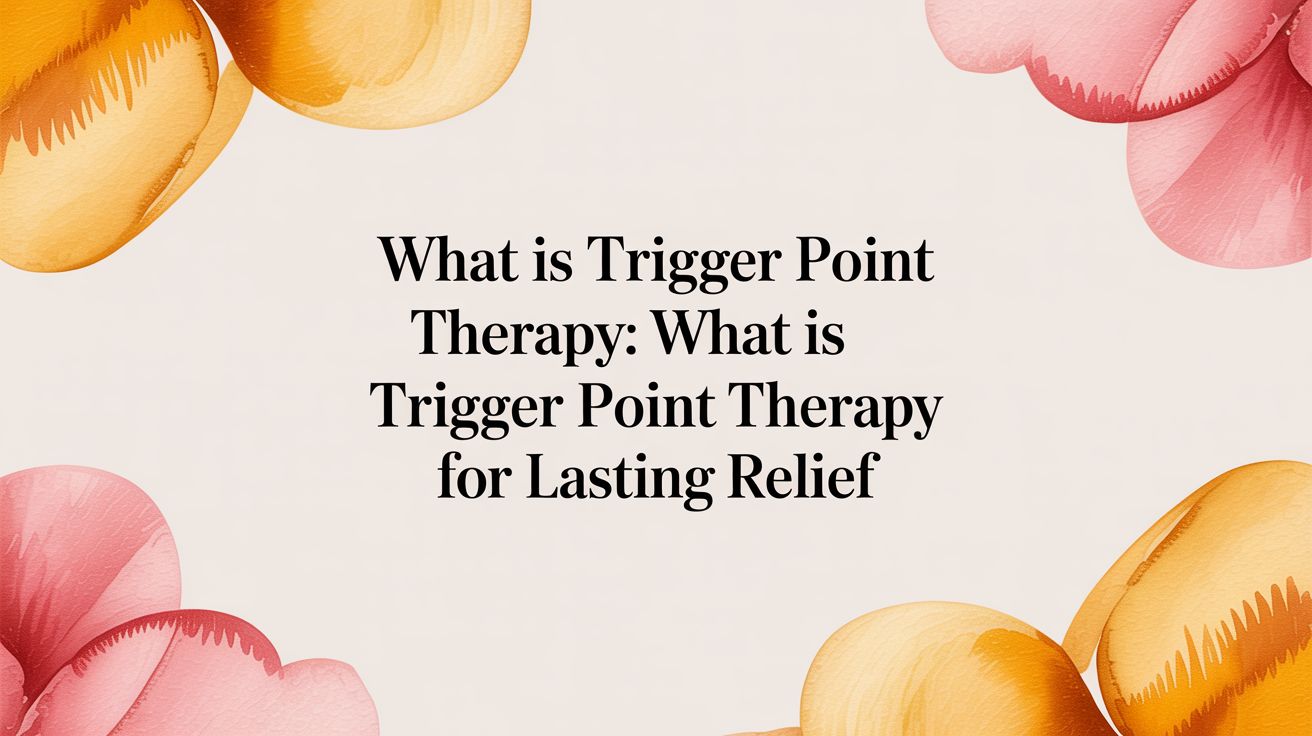What Is Trigger Point Therapy: A Guide to Lasting Relief – SunnyBay
