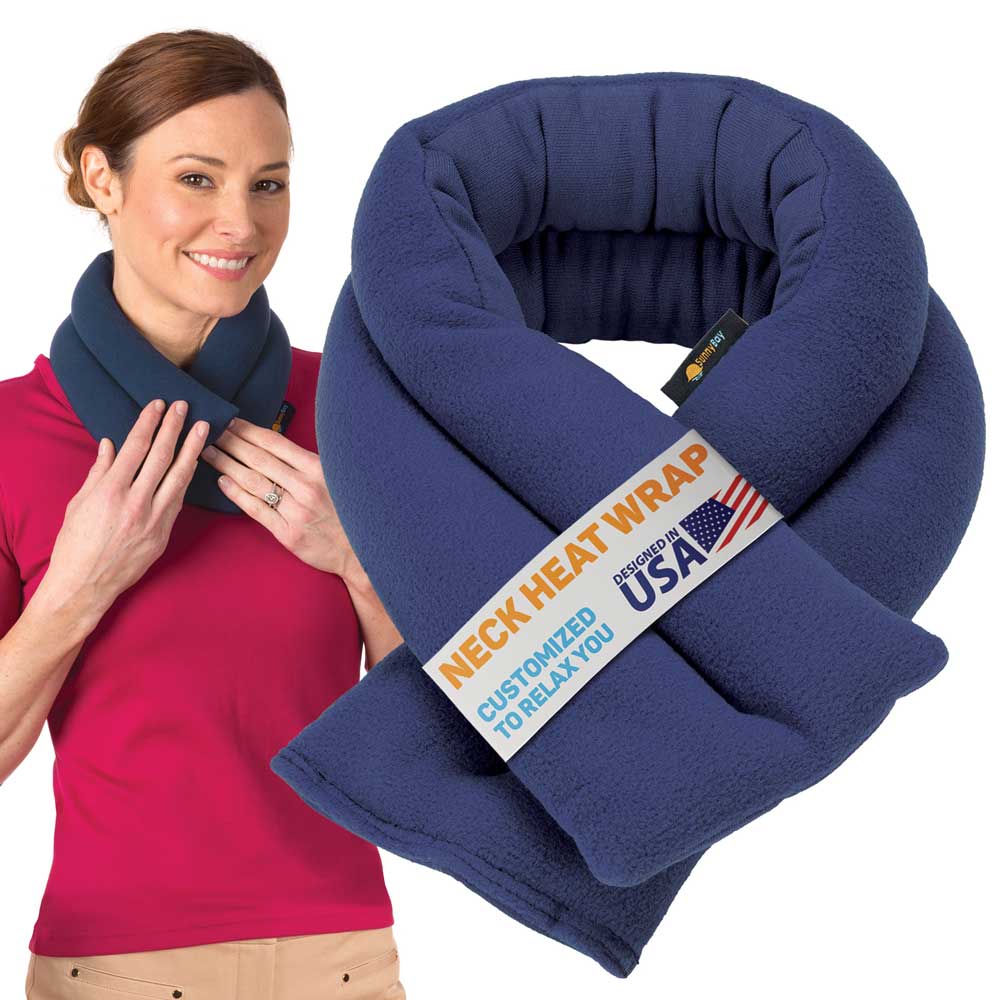 microwavable neck heating wrap-Microwavable Neck Heating Wrap, Cotton ...